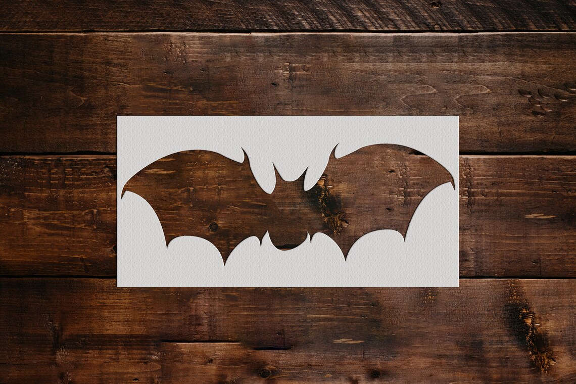 Bat Stencil Reusable Bat Stencil Art Stencil DIY Craft - Etsy