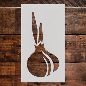 Onion Stencil, Reusable Stencil, Art Stencil, DIY Craft Stencil, Onion ...