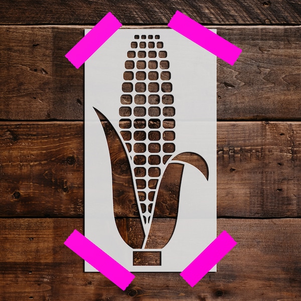 Corn Stencil - Etsy