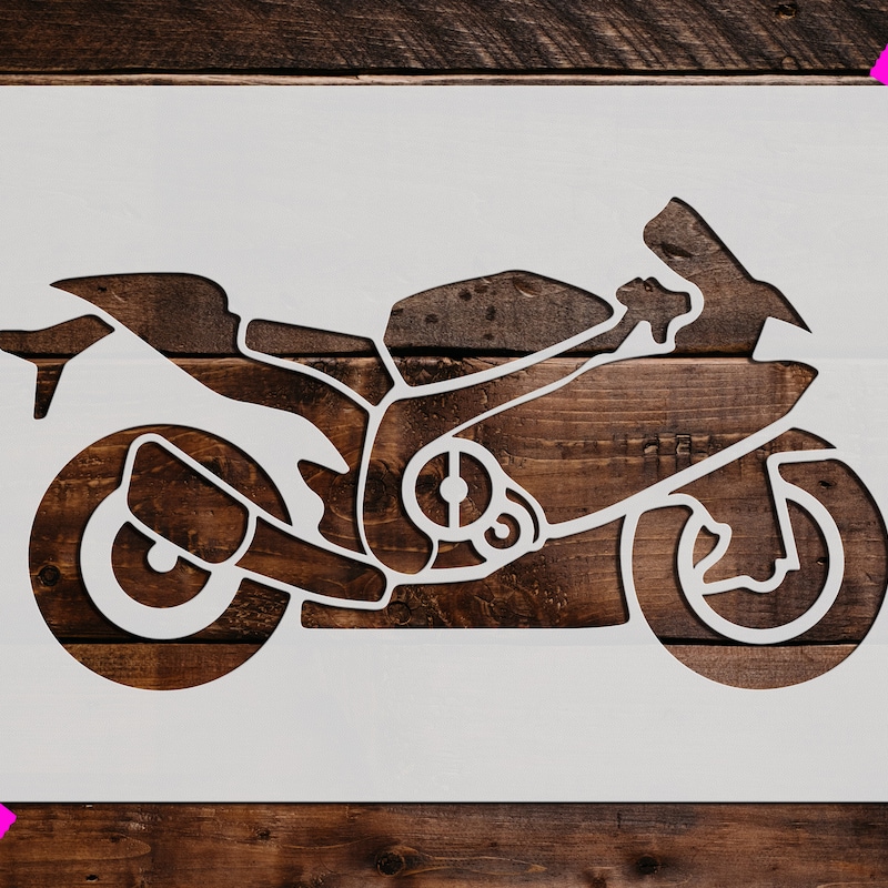 Harley Reusable Stencil - Etsy