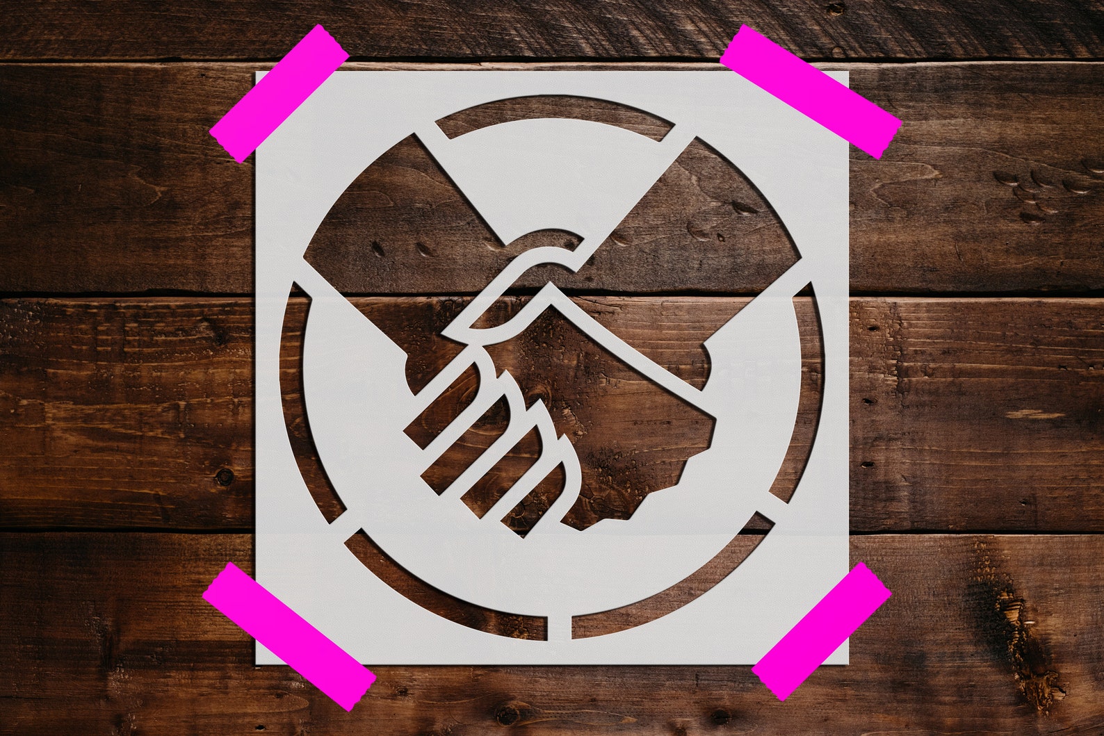 Holding Hands Stencil Reusable Holding Hands Stencil Art - Etsy