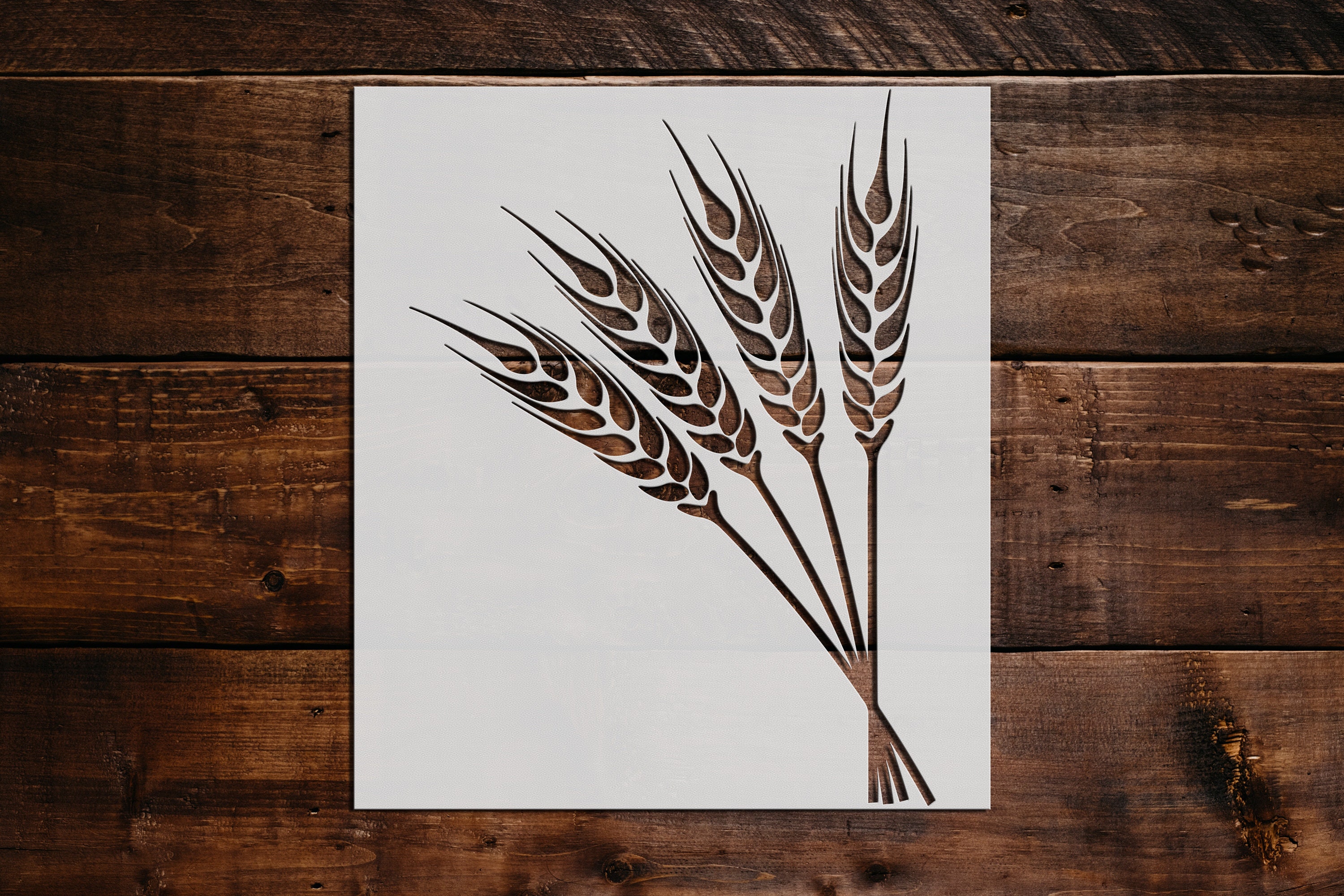 Wheat Stencil Reusable Wheat Stencil DIY Craft Stencil - Etsy