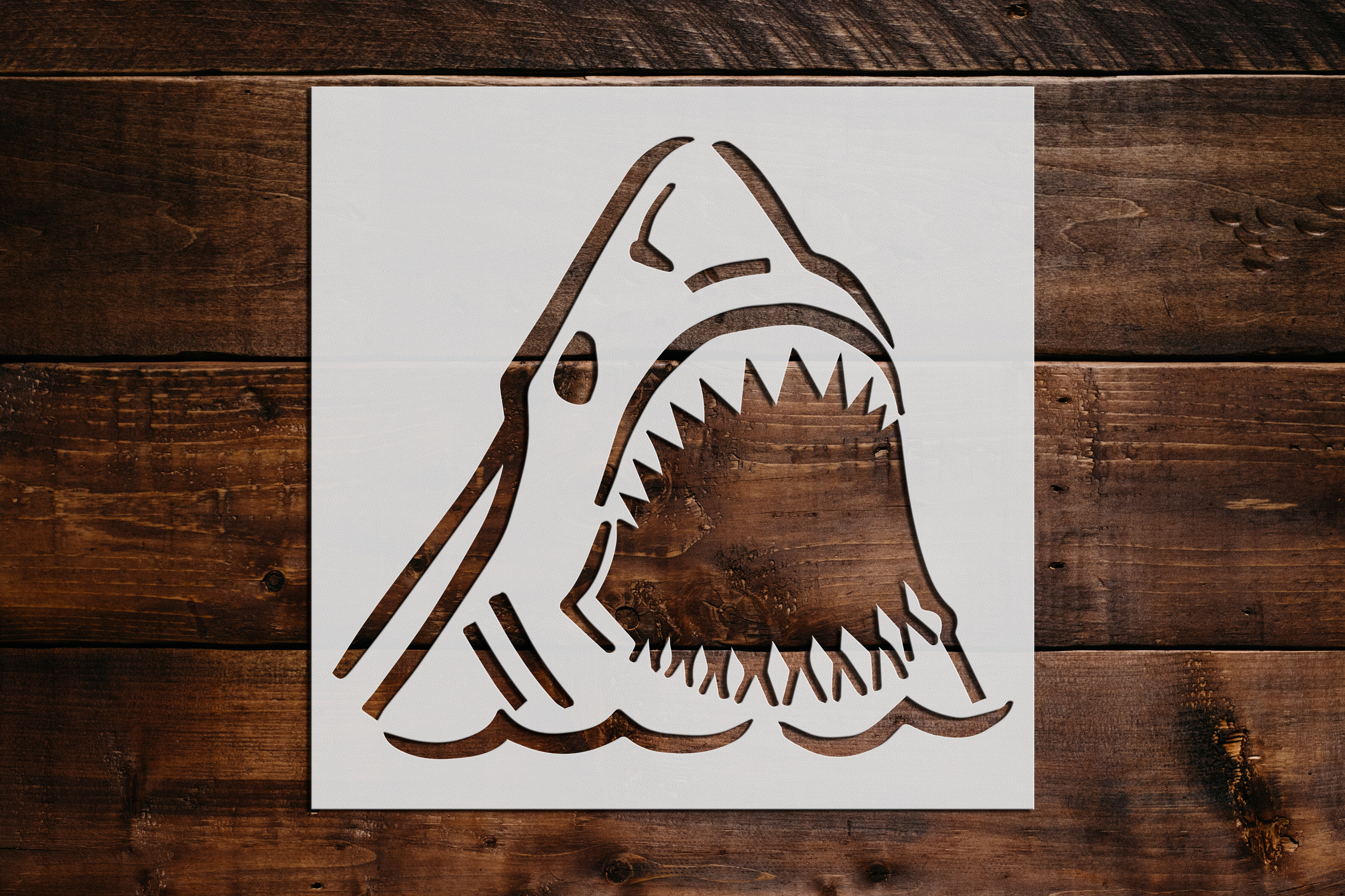 Jaws Stencil Reusable Jaws Stencil Art Stencil DIY Craft - Etsy