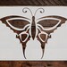 Butterfly Stencil - Reusable Butterfly Stencil - Art Stencil - DIY ...