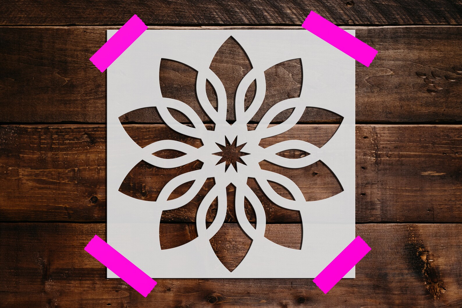 Flower Stencil Reusable Flower Stencil Art Stencil DIY - Etsy