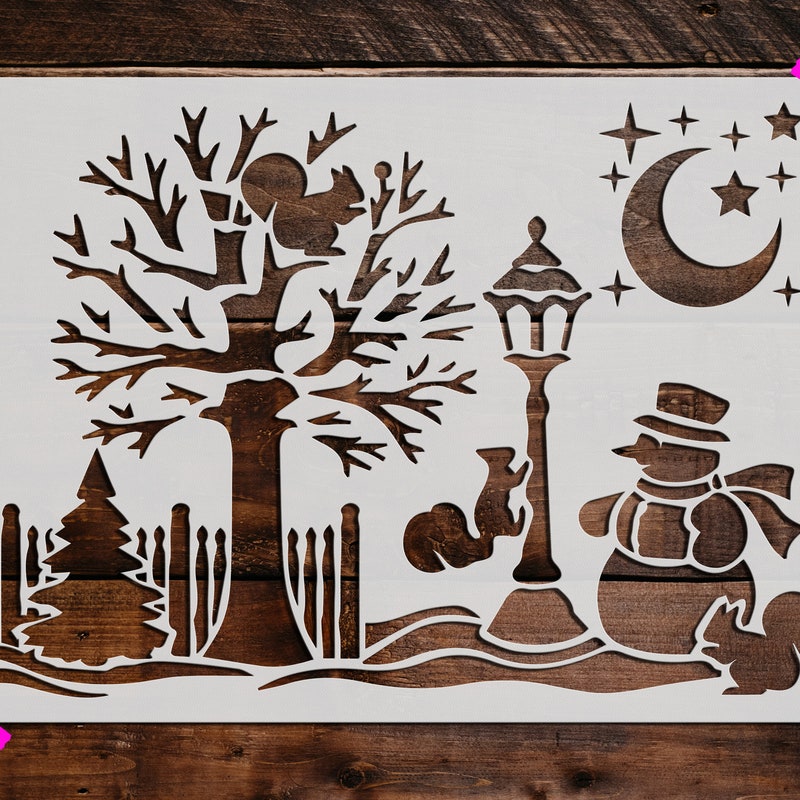 Holiday Stencils - Etsy