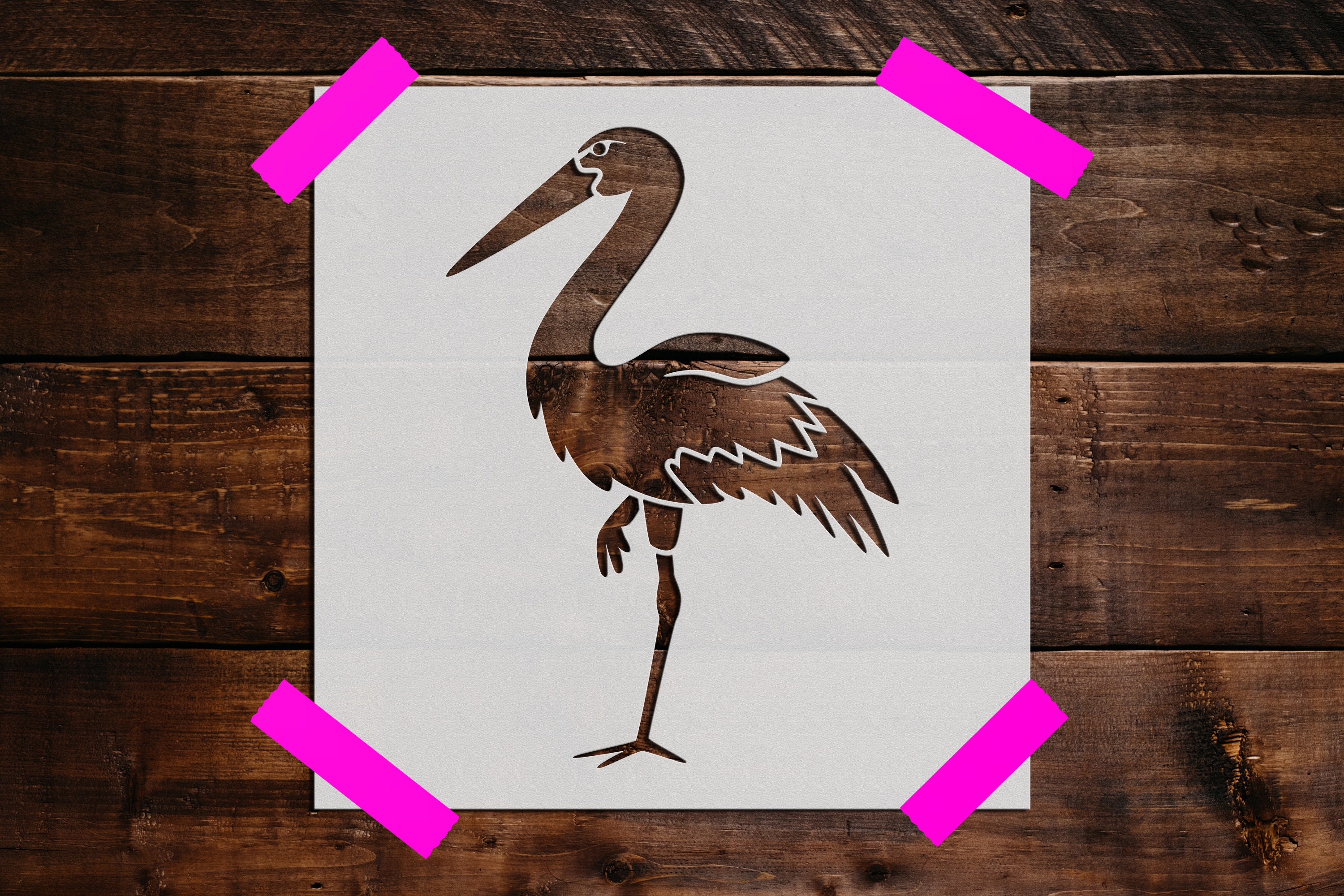 Crane Stencil Reusable Crane Stencil Art Stencil DIY Craft - Etsy
