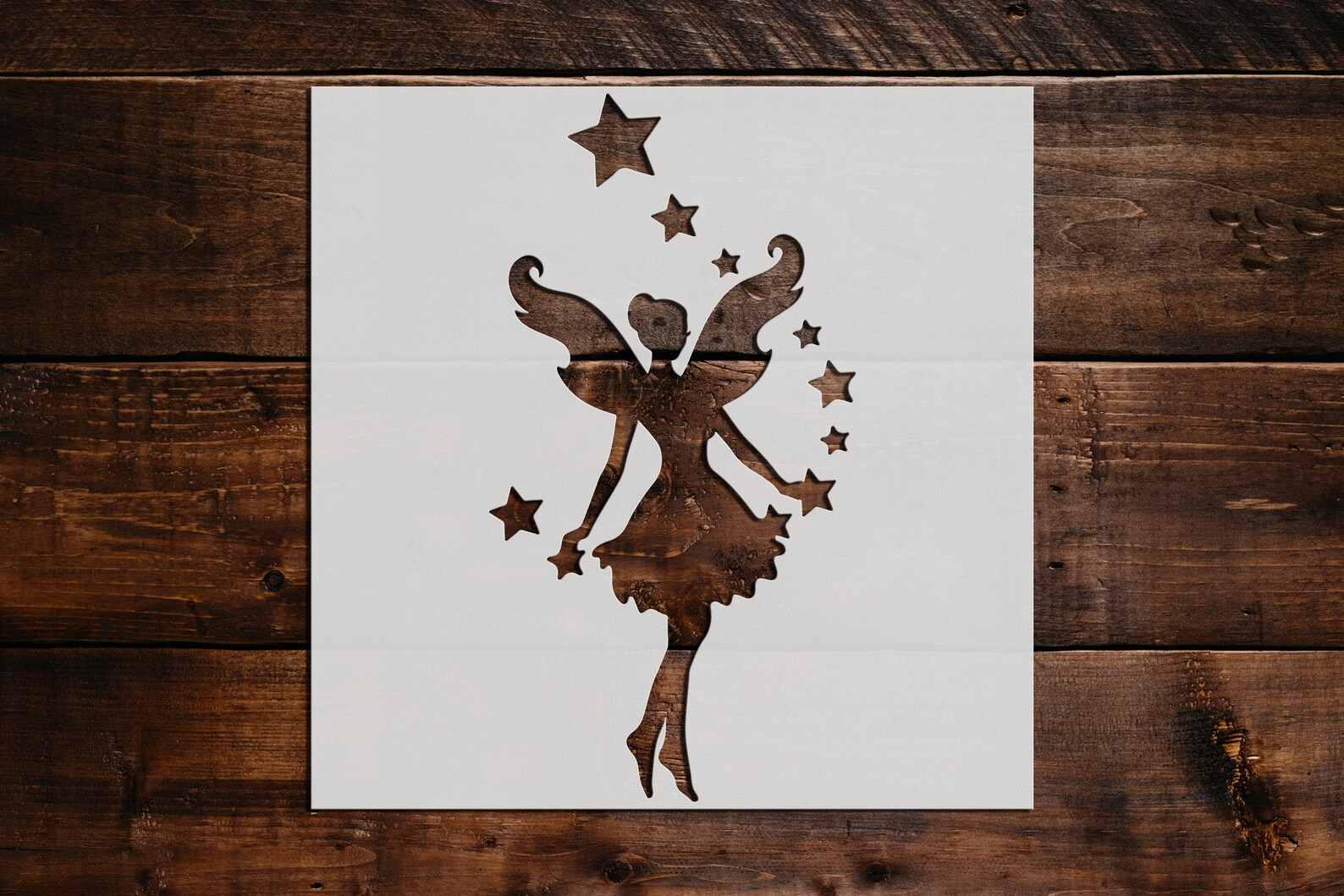 Fairy Stencil, Reusable Fairy Stencil, Art Stencil - DIY Craft Stencil ...