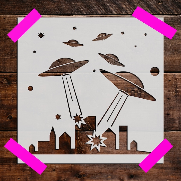 Ufo Craft Template - Etsy