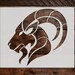 Ram Goat Stencil, Reusable Ram Stencil, Art Stencil, DIY Craft Stencil ...