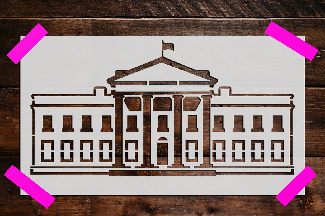 State Building Stencil Reusable State Building Stencil Art - Etsy