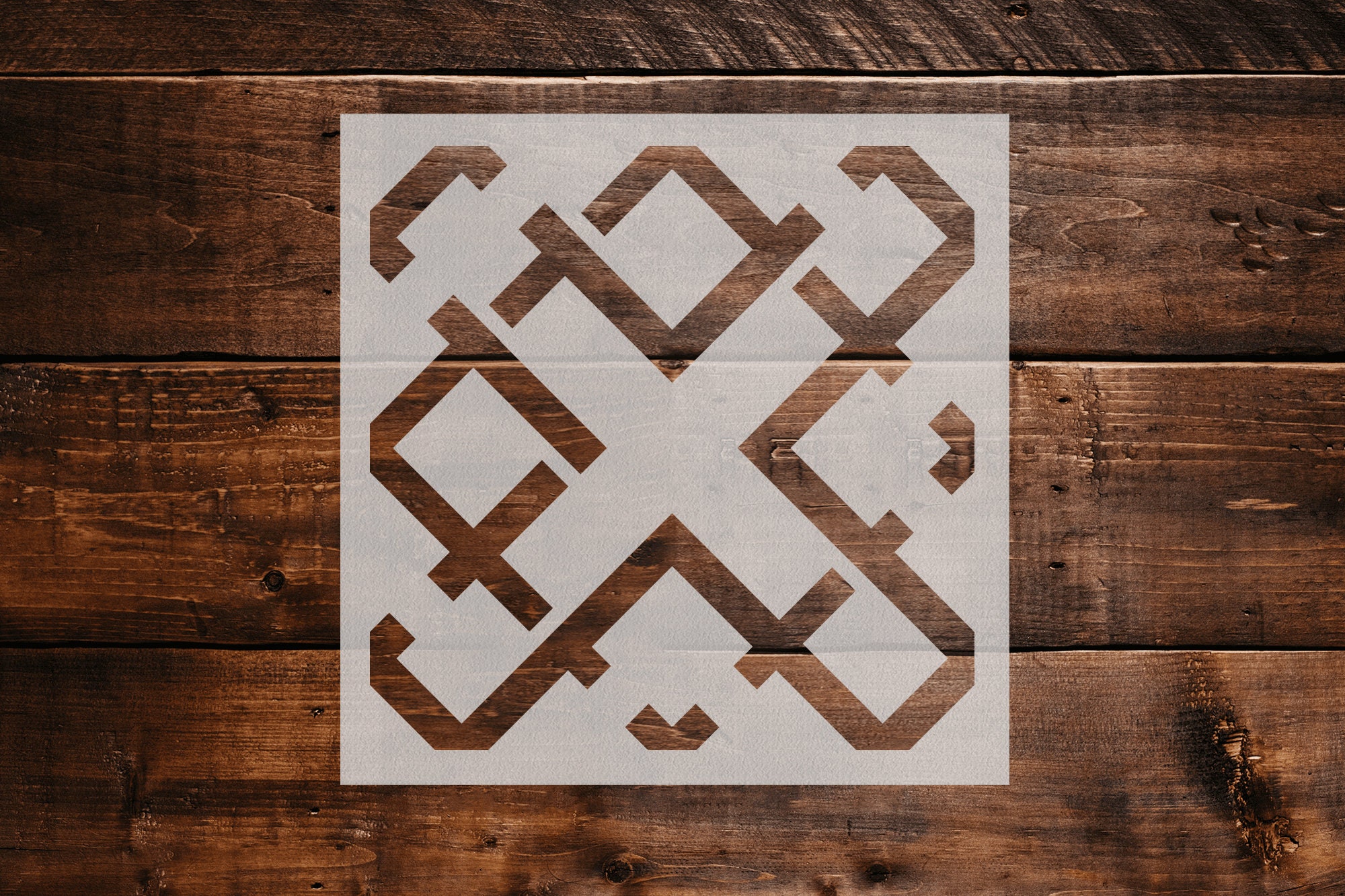 X Pattern Stencil Reusable X Pattern Stencil Art Stencil - Etsy