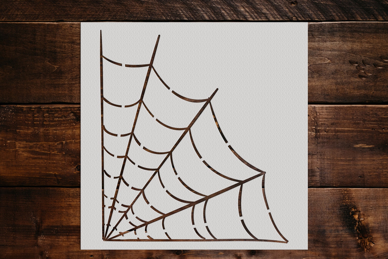 Spider Web Stencil - Reusable Spider Web Stencil -art Stencil-diy Craft ...