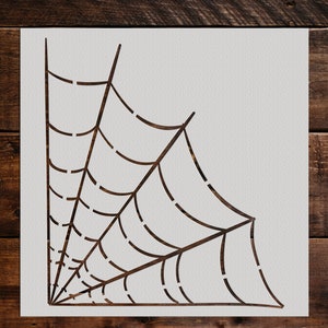 Spider Web Stencil Reusable Spider Web Stencil art - Etsy