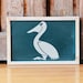 Pelican Stencil Reusable Pelican Stencil Art Stencil DIY - Etsy