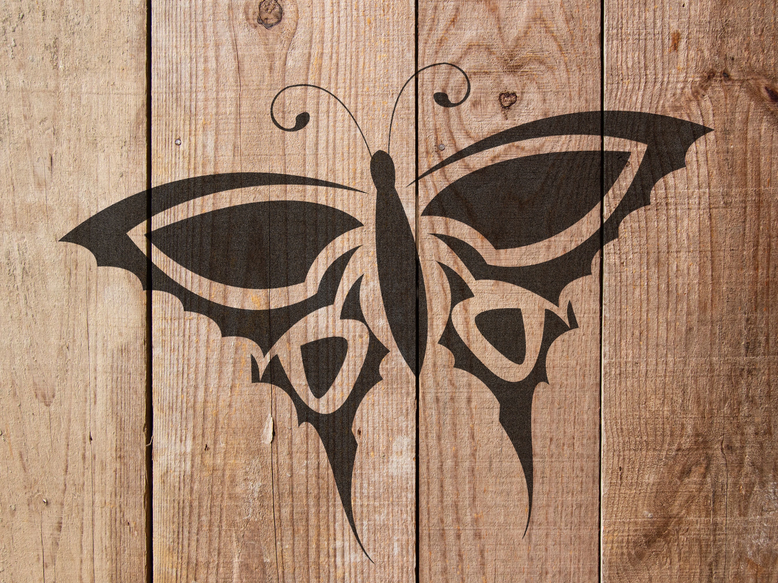 Butterfly Stencil - Reusable Butterfly Stencil - Art Stencil - DIY ...