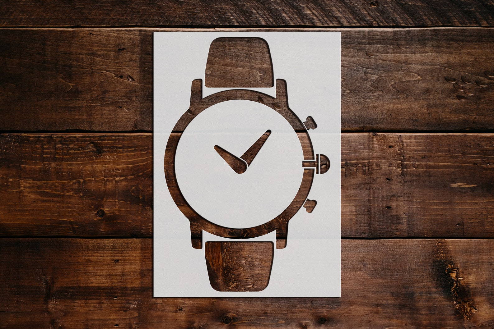 Wrist Watch Stencil Reusable Wrist Watch Stencil Art - Etsy