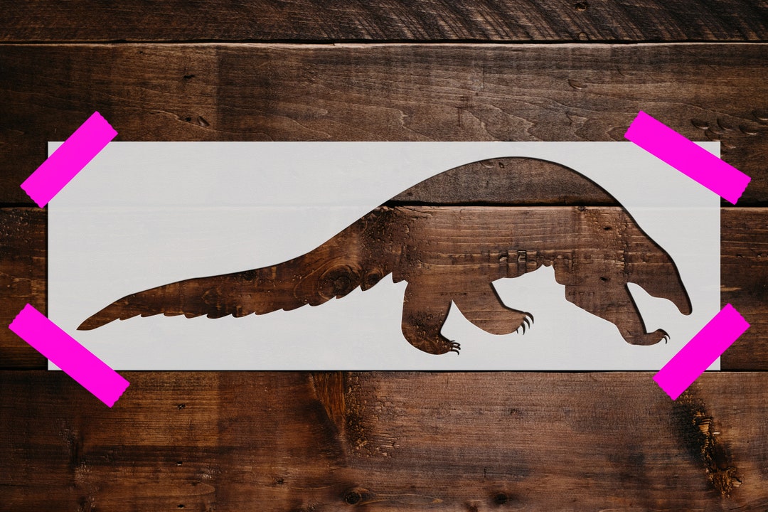 Ant Eater Stencil - Reusable Ant Eater Stencil - Art Stencil - DIY ...