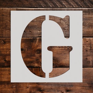 Letter G -reusable Stencil - Art Stencil - Craft Stencil - Reusable ...