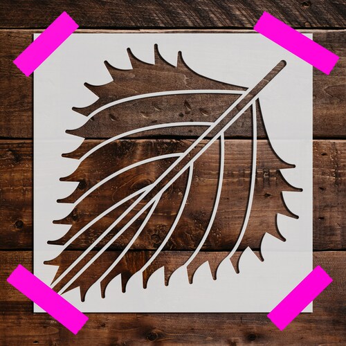 Leaf Stencil Reusable Leaf Stencil Art Stencil DIY Craft - Etsy