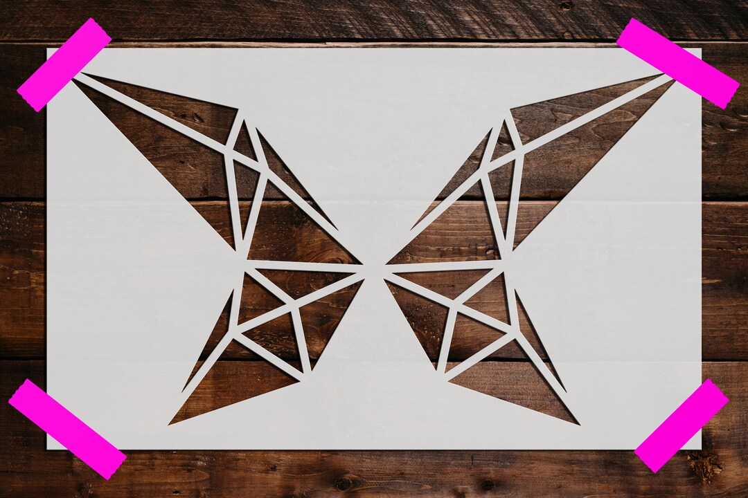 Butterfly Stencil, Reusable Butterfly Stencil, Art Stencil, DIY Craft ...