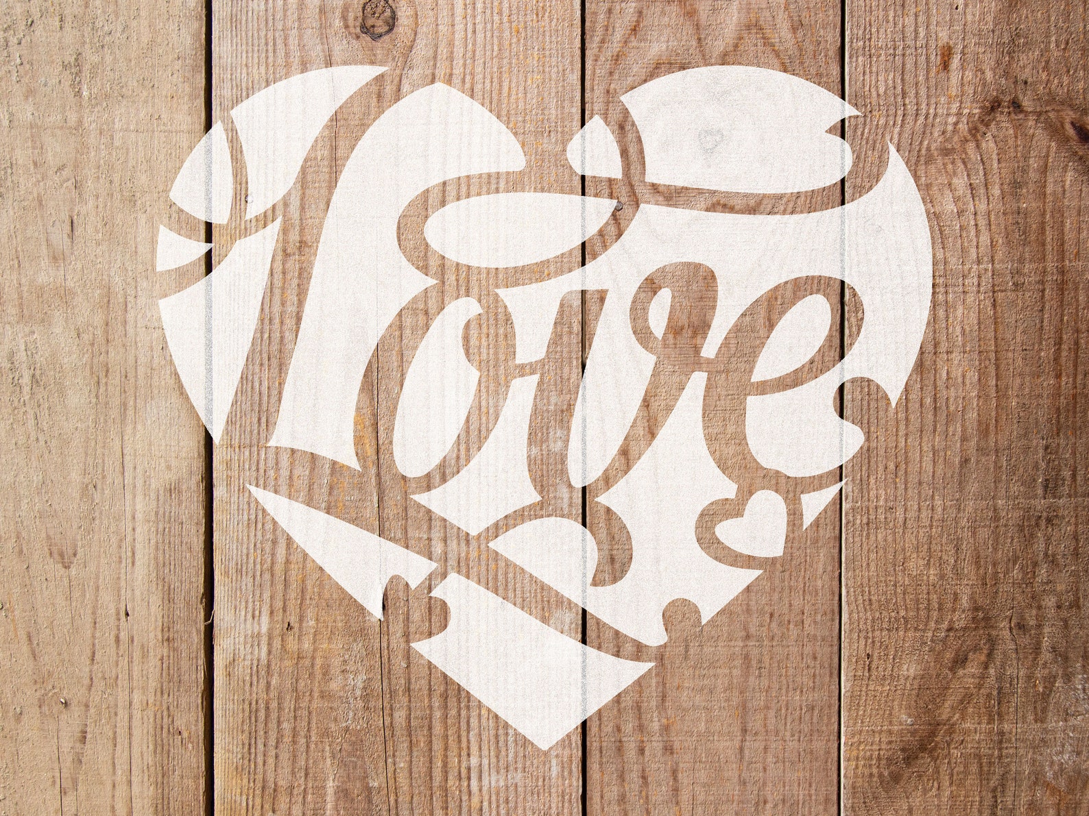 Heart Stencil Reusable Heart Stencil Art Stencil DIY - Etsy