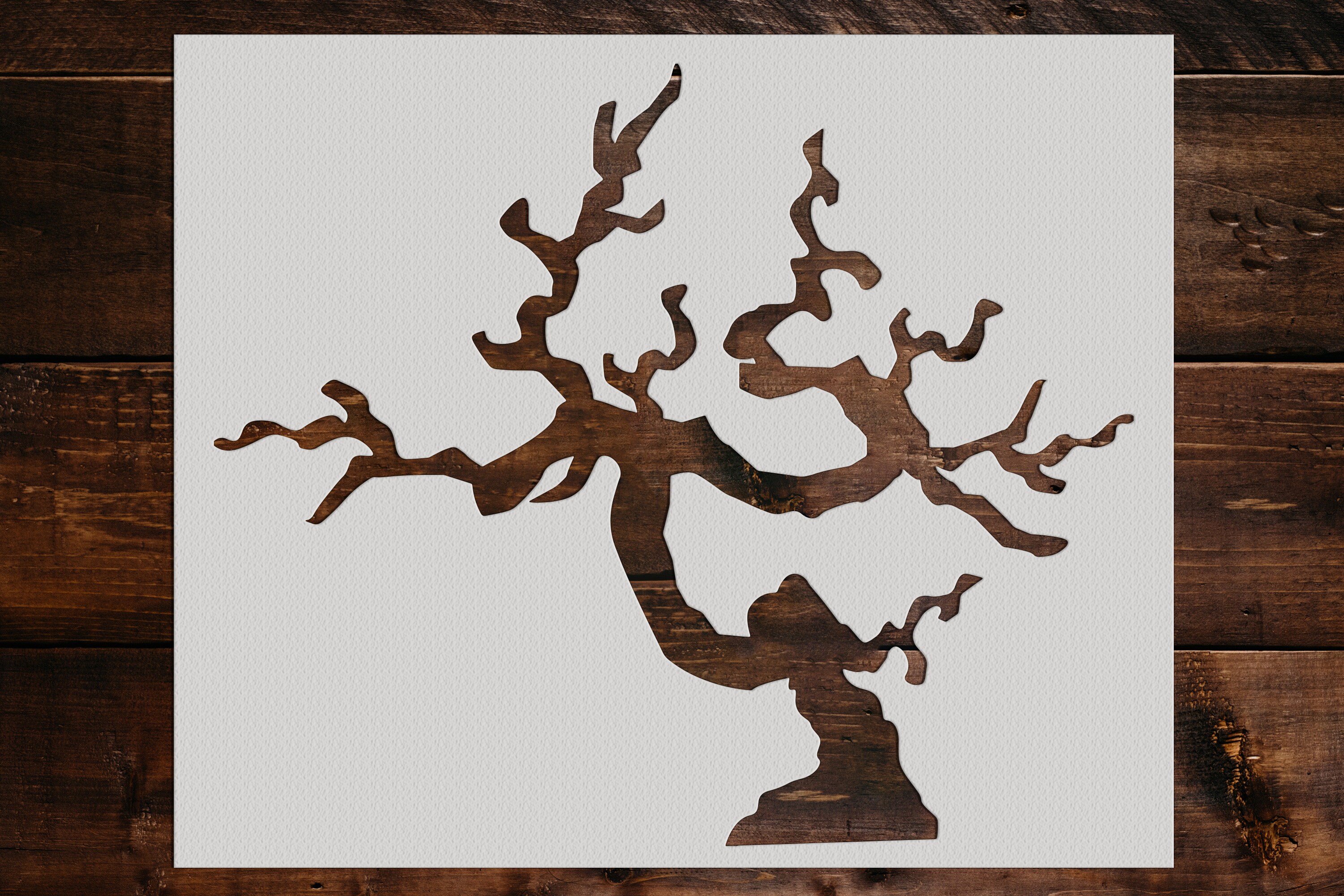 Tree Stencil Reusable Tree Stencil Art Stencil DIY Craft - Etsy