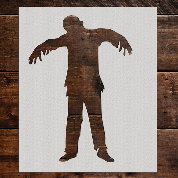 Zombie Stencil - Etsy