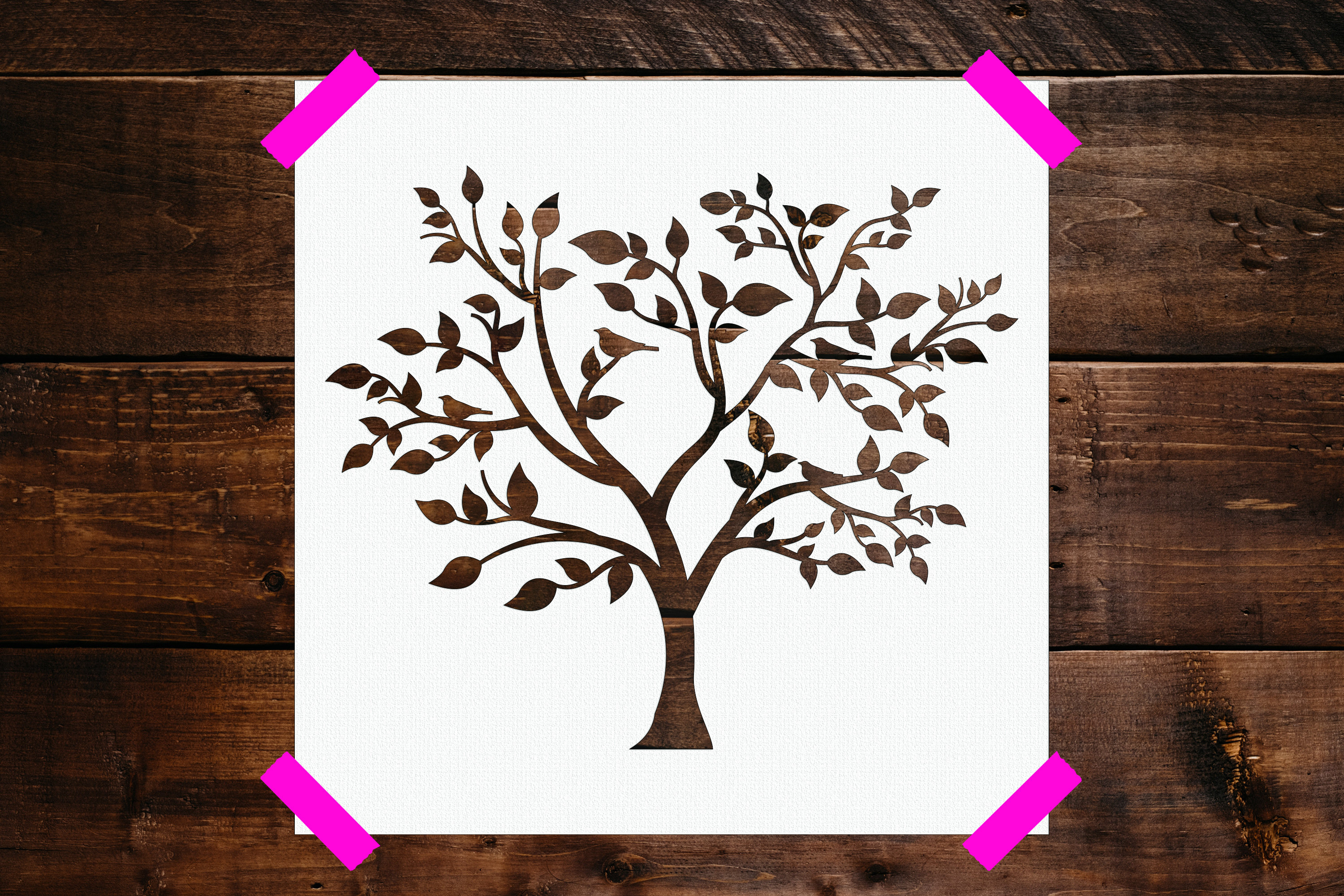 Tree of Life Stencil Reusable Tree Stencil Art Stencil DIY - Etsy UK
