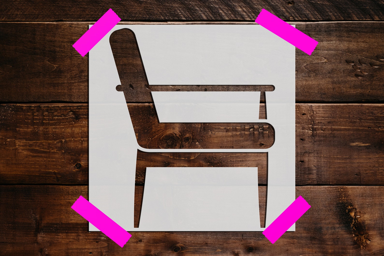 Chair Stencil Reusable Chair Stencil Art Stencil DIY Craft - Etsy
