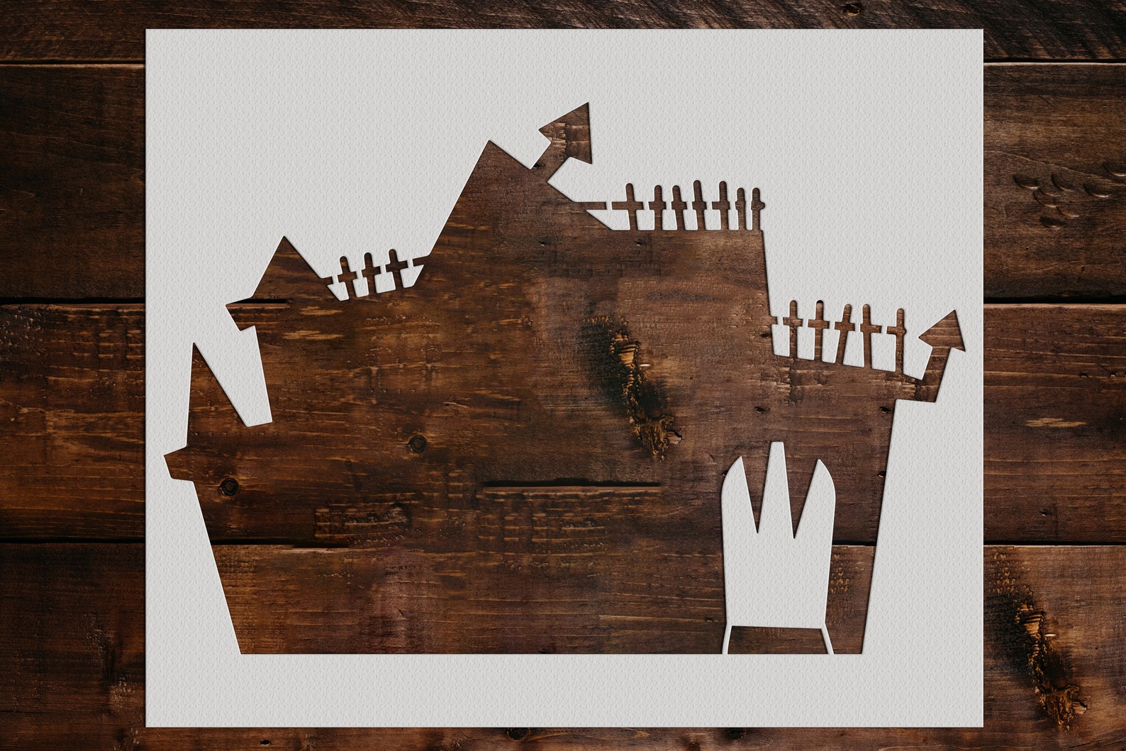 House Stencil Reusable House Stencil Art Stencil DIY - Etsy UK