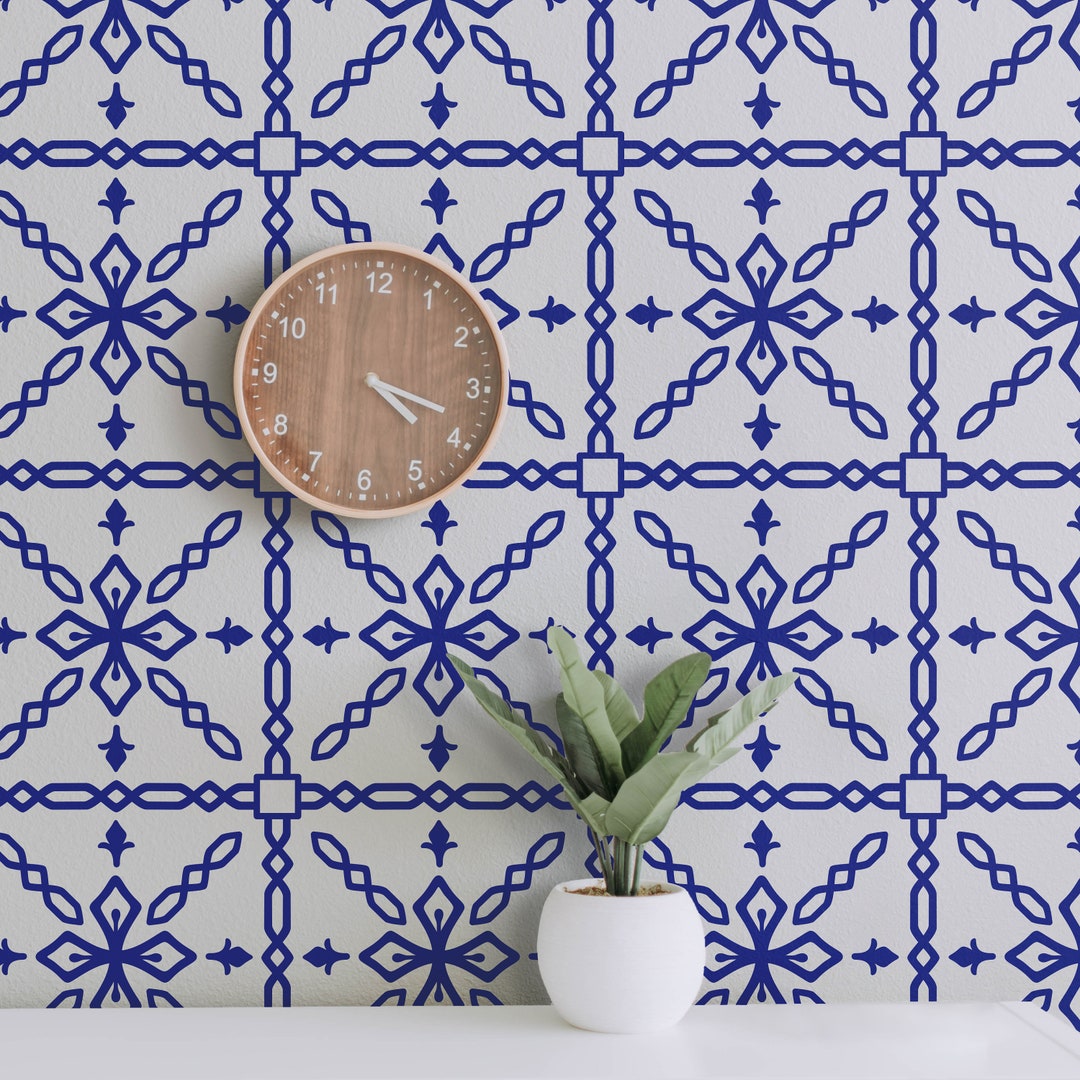 Wall Stencil, Reusable Tile Stencil, Art Stencil, Floor Stencil, DIY ...