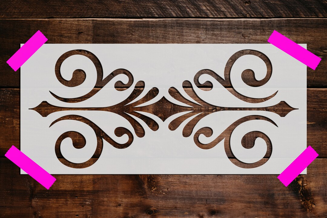 Design Stencil - Reusable Design Stencil - Art Stencil - DIY Craft ...