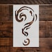 Question Mark Stencil - Reusable Question Mark Stencil - DIY Craft ...