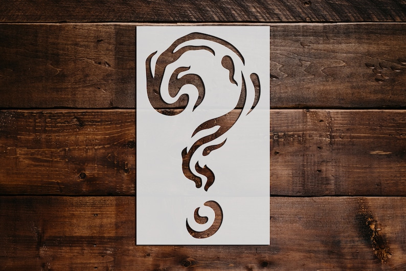 Question Mark Stencil Reusable Question Mark Stencil DIY - Etsy