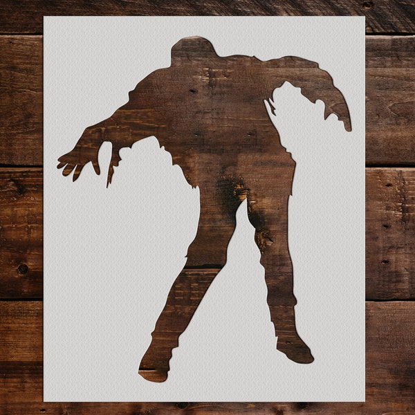 Zombie Stencil - Etsy