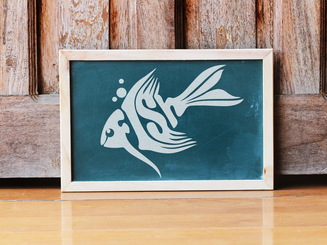 Fish Goldfish Stencil Reusable Fish Goldfish Stencil Art - Etsy
