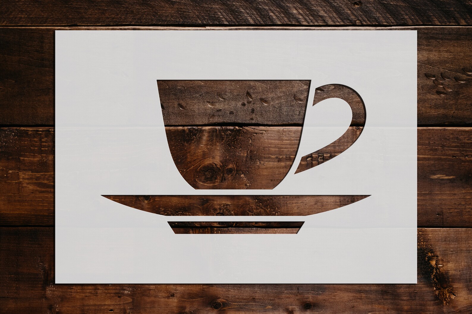 Cup of Tea Stencil Reusable Cup of Tea Stencil Art Stencil - Etsy