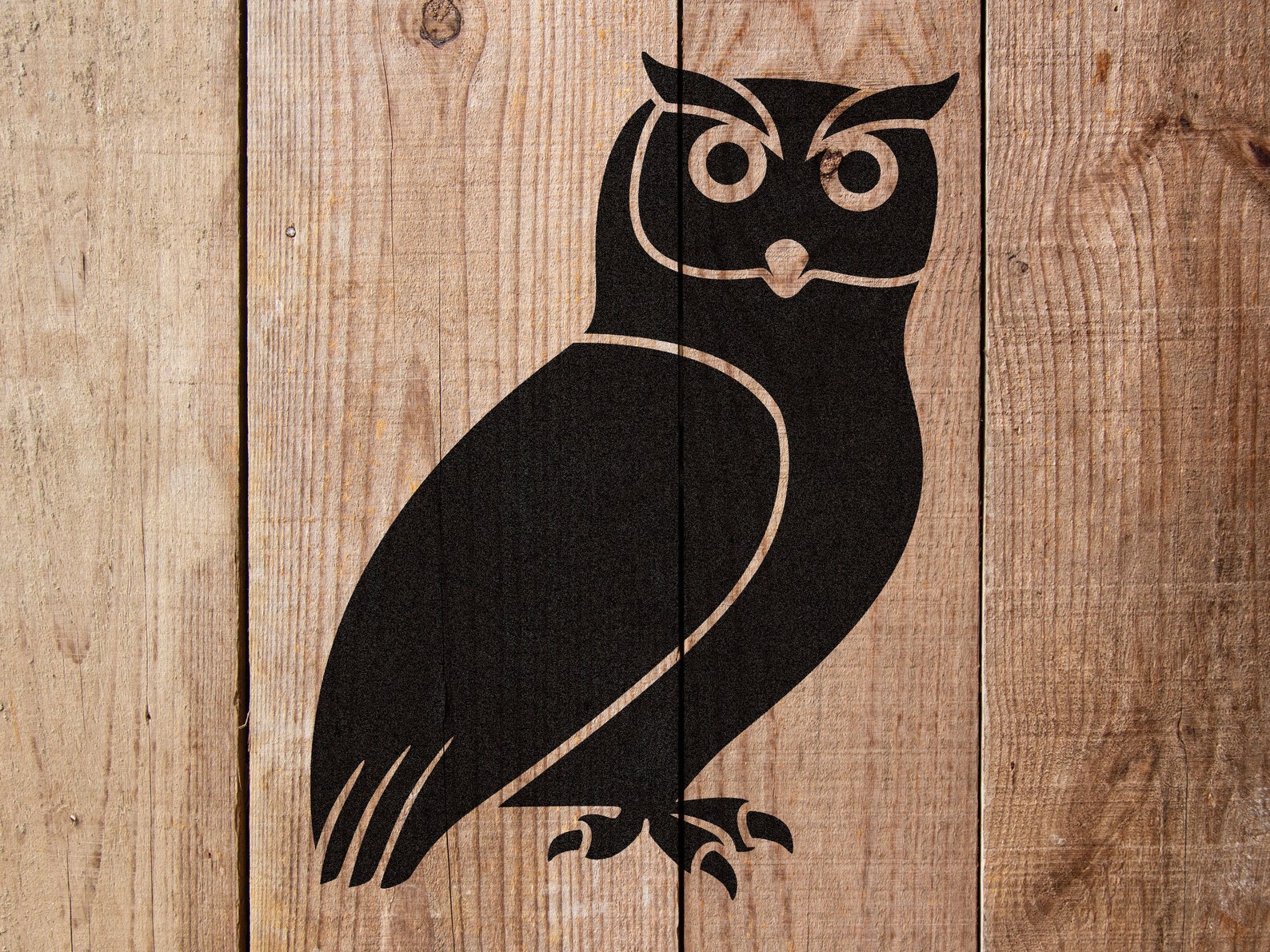 Owl Stencil Reusable Owl Stencil Art Stencil DIY Craft - Etsy