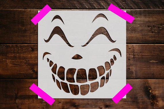 Face Pattern Stencil Reusable Face Stencil Art Stencil DIY | Etsy