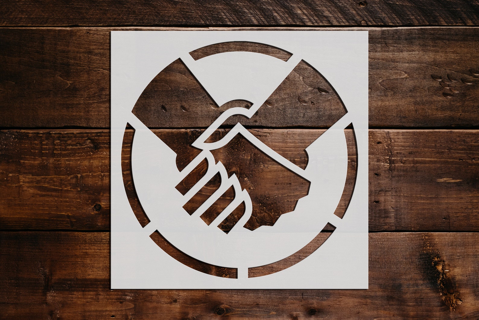 Holding Hands Stencil Reusable Holding Hands Stencil Art - Etsy