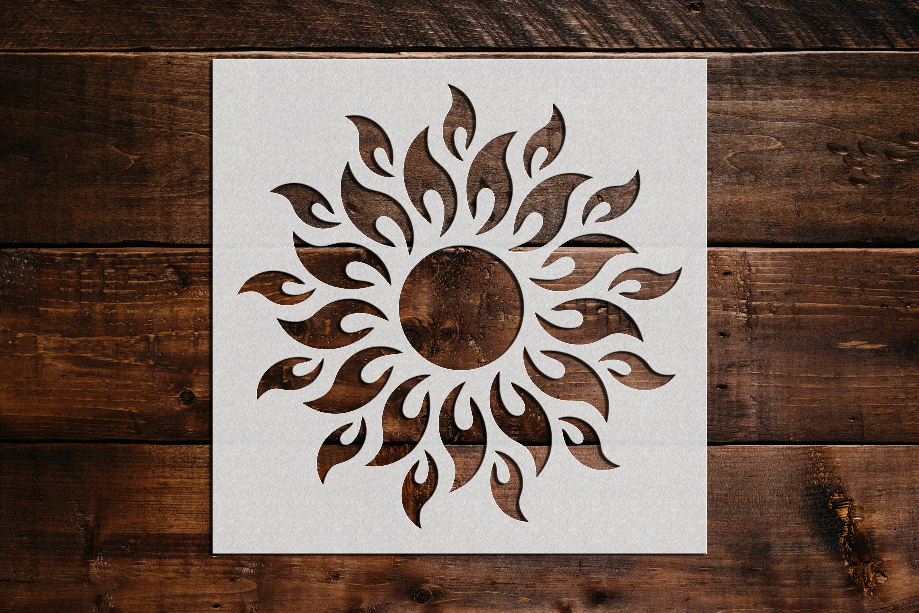 Sun Stencil Reusable Sun Stencil Art Stencil DIY Craft - Etsy