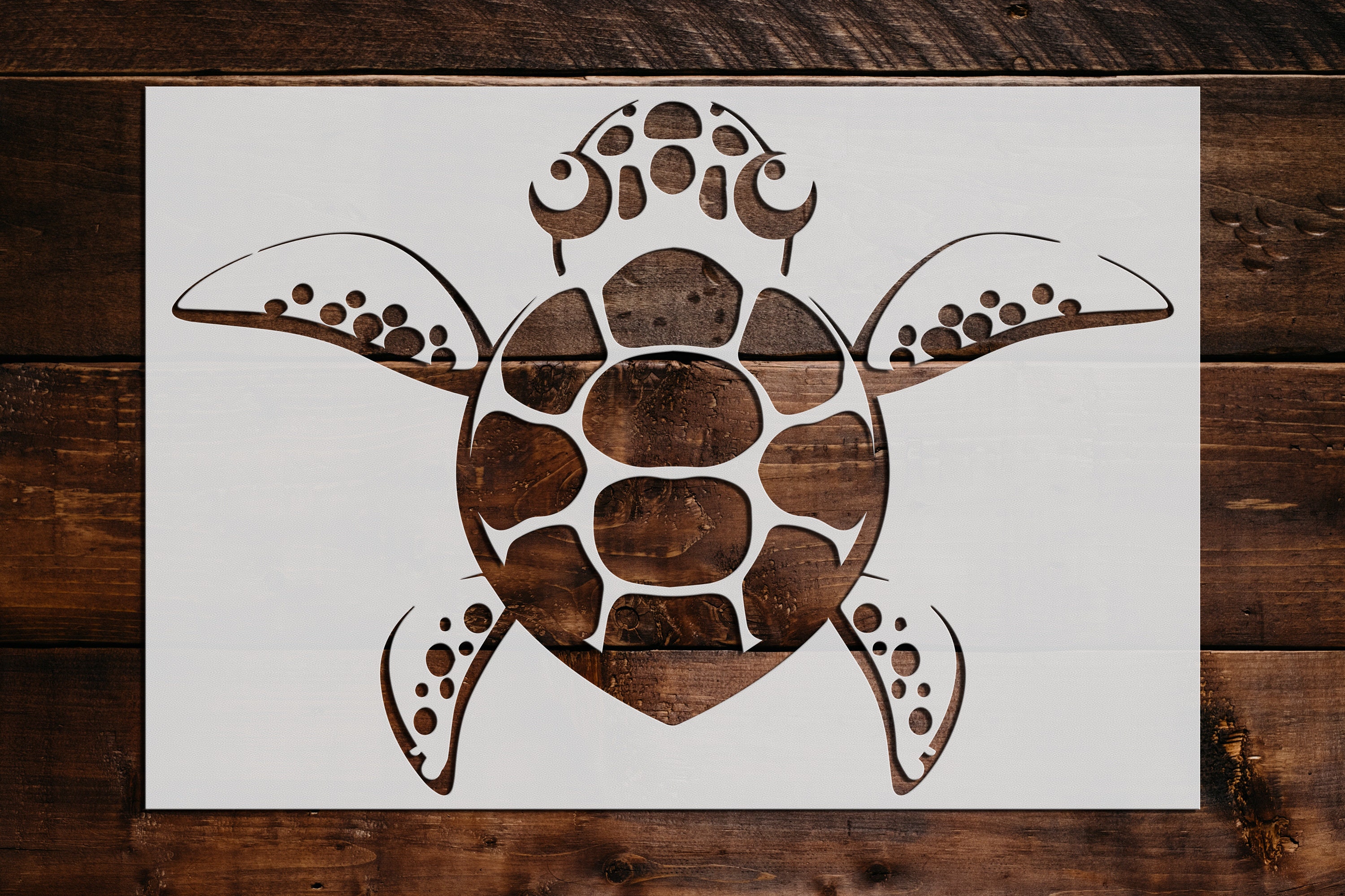 Sea Turtle Stencil Reusable Sea Turtle Stencil Art Stencil - Etsy