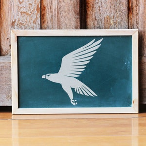 Hawk Stencil, Reusable Hawk Stencil, Art Stencil, DIY Craft Stencil ...