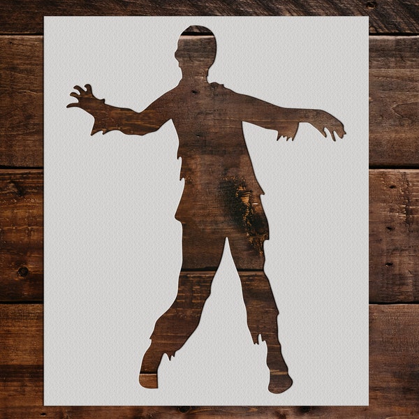 Zombie Stencil - Etsy