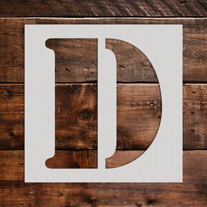 Letter D -reusable Stencil - Art Stencil - Craft Stencil - Reusable ...