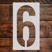 Number Stencil Reusable Stencil Art Stencil DIY Craft - Etsy