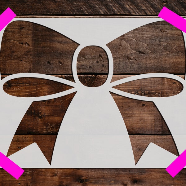 Bow Stencil - Etsy