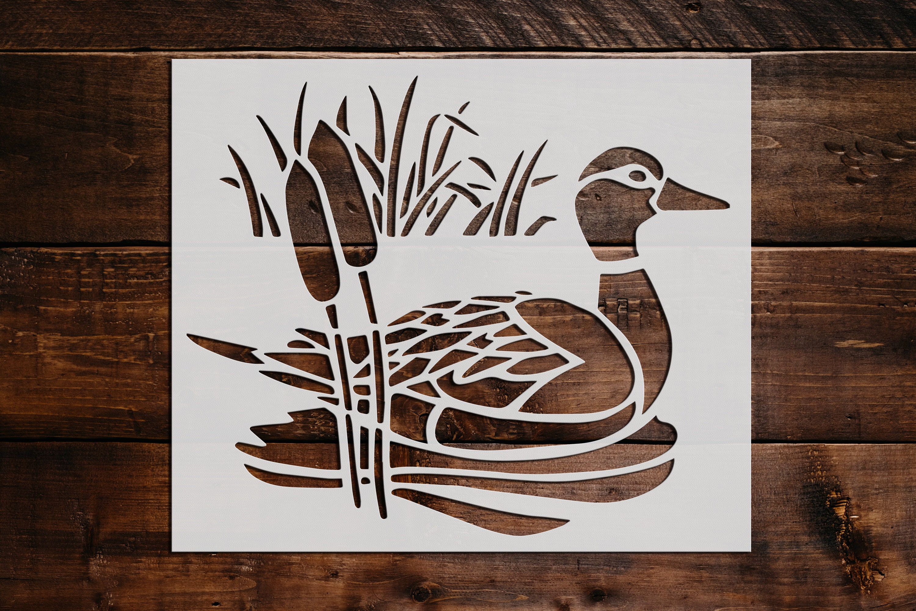 Duck Stencil Reusable Duck Stencil Art Stencil DIY Craft - Etsy