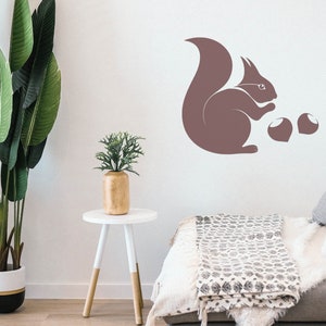 Squirrel Nut Stencil - Reusable Squirrel Stencil - Art Stencil - DIY ...